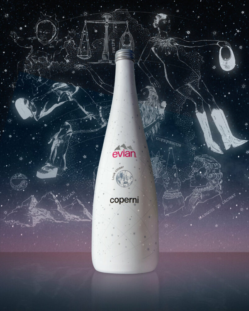 look closer as coperni draws astronomical figures and constellations on ...