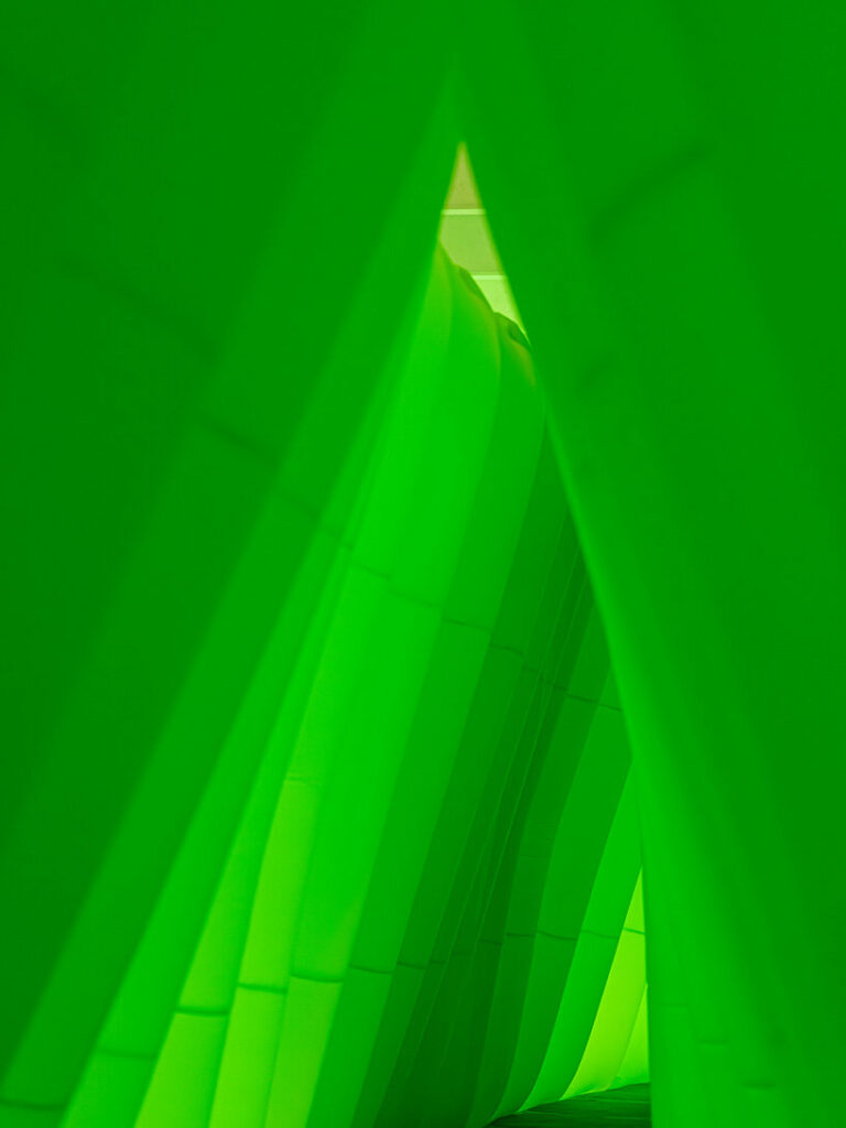 colossal inflatable landscape transforms dutch design week with organic ...