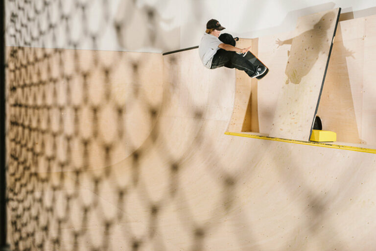 you can now skate on a custom mini ramp inside london's design museum