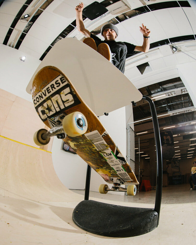 you can now skate on a custom mini ramp inside london's design museum
