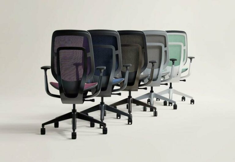 steelcase’s karman is ergonomic office chair for an age of restraint
