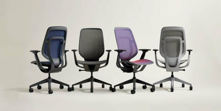 steelcase’s karman is ergonomic office chair for an age of restraint