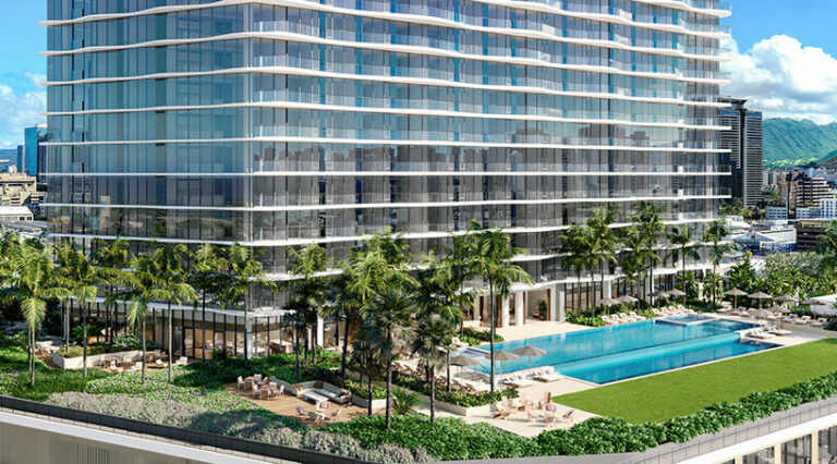 arquitectonica designs 'the launiu,' a residential tower for hawaii