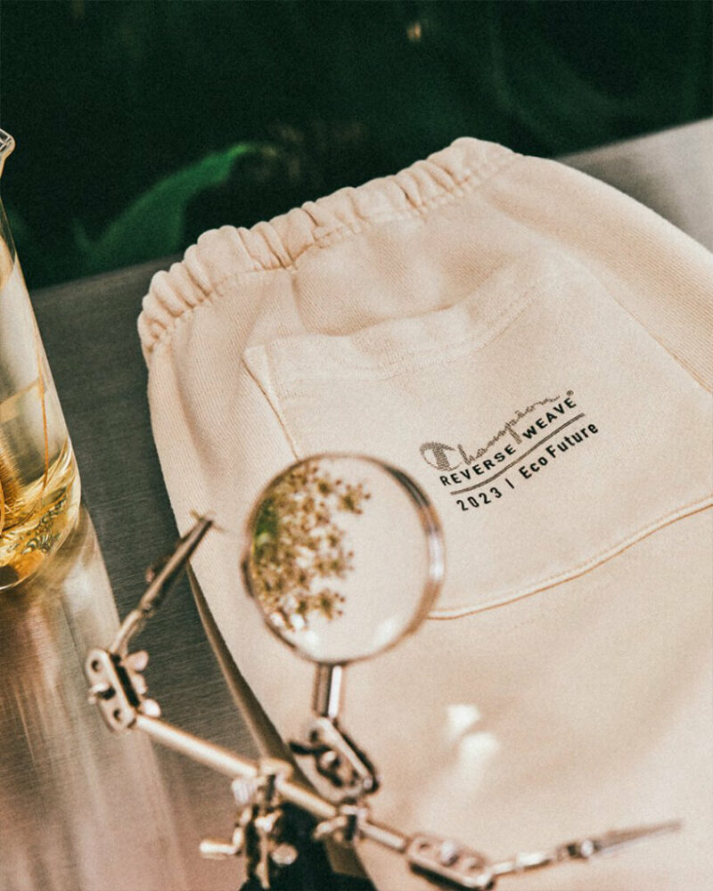 champion’s new biodegradable sweatshirts and joggers decompose over time