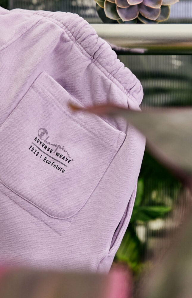 champion’s new biodegradable sweatshirts and joggers decompose over time