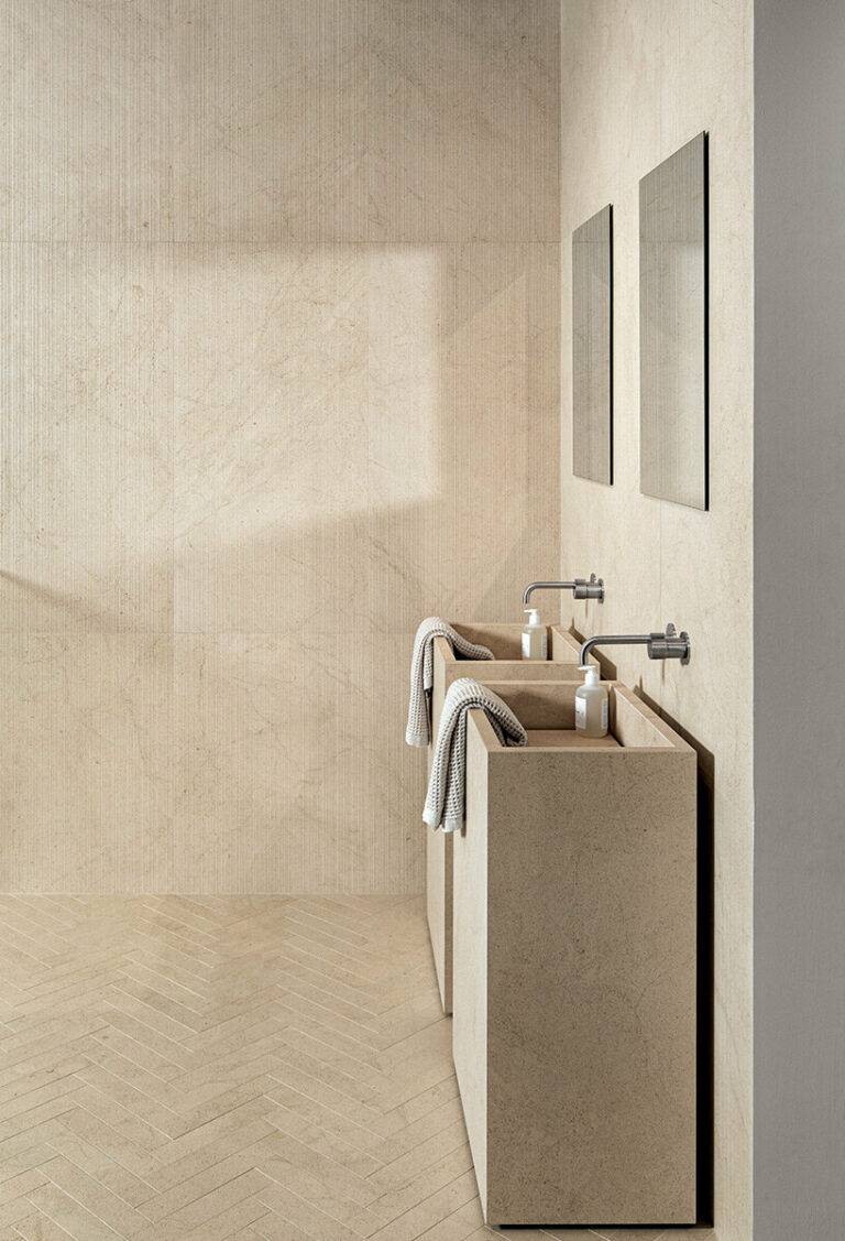 florim focuses on 2024 trends with its porcelain stoneware surfaces