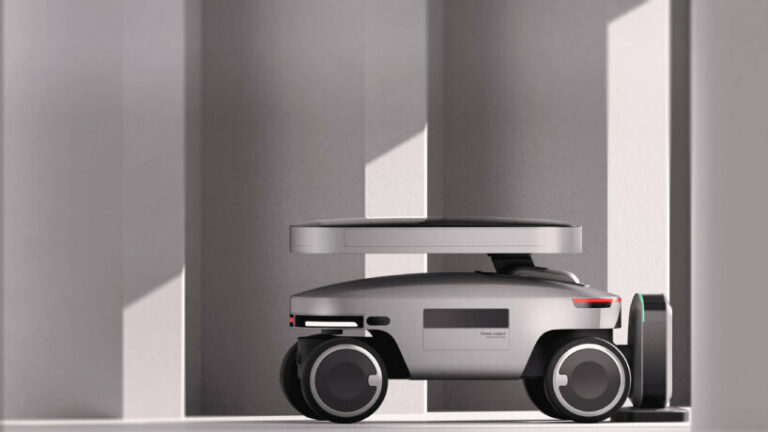 jackery’s autonomous robot has expandable solar panels to produce more ...