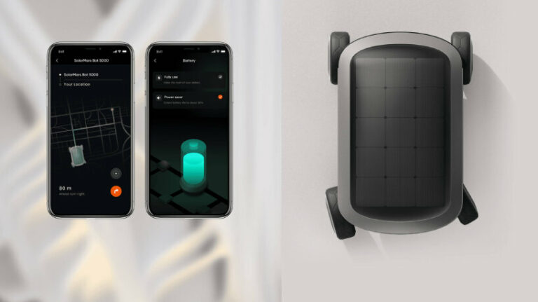 jackery’s autonomous robot has expandable solar panels to produce more ...