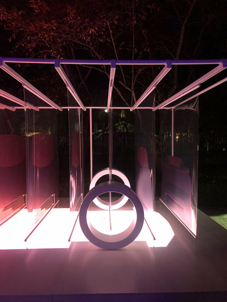 marjan van aubel turns solar cells into lexus LF-ZC sculpture