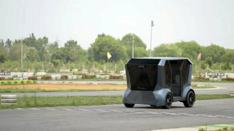 autonomous vehicle zPod drives itself using technology inspired by ...