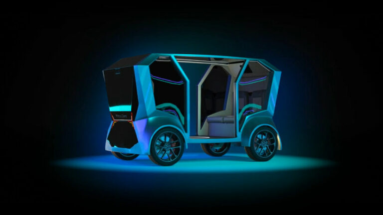 autonomous vehicle zPod drives itself using technology inspired by ...