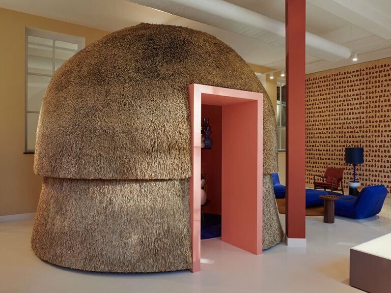 POLSPOTTEN's amsterdam space recreates heritage designs amid terracotta ...