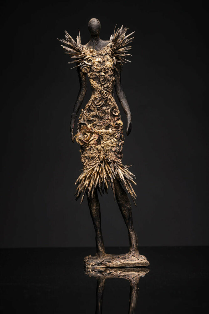 schiaparelli and chanel celebrated in london exhibition with bronze ...