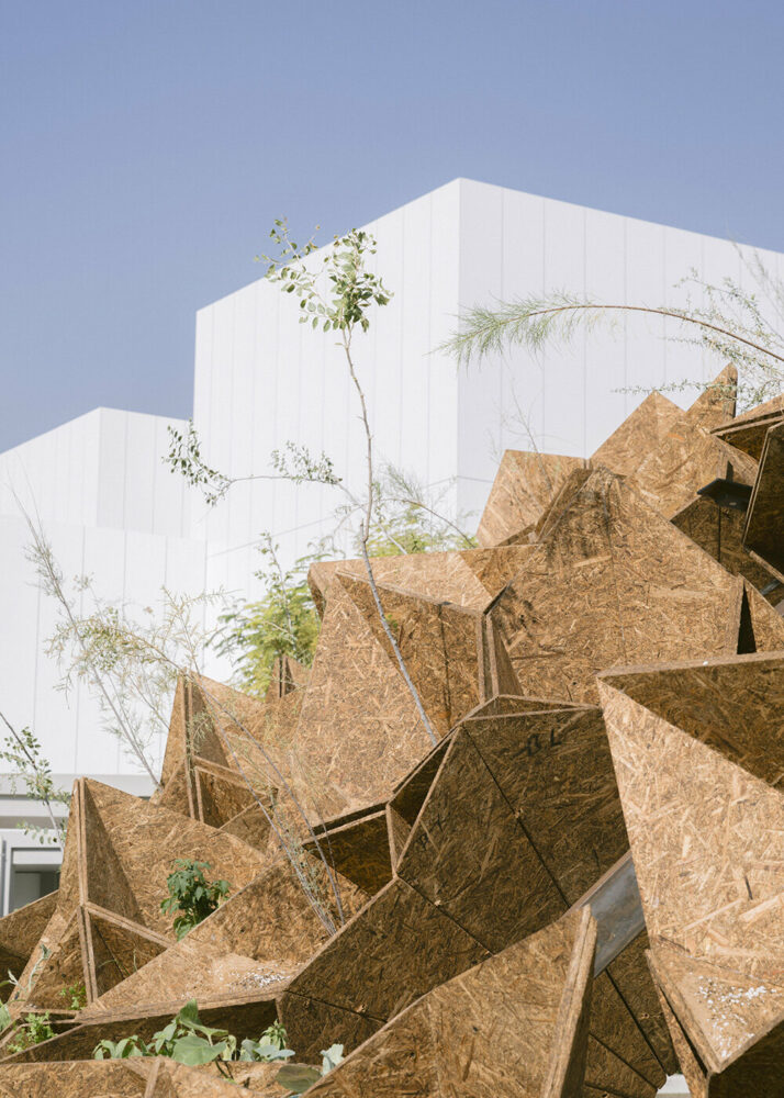 COP28 hosts tarabot, a modular interspecies pavilion at jameel arts centre