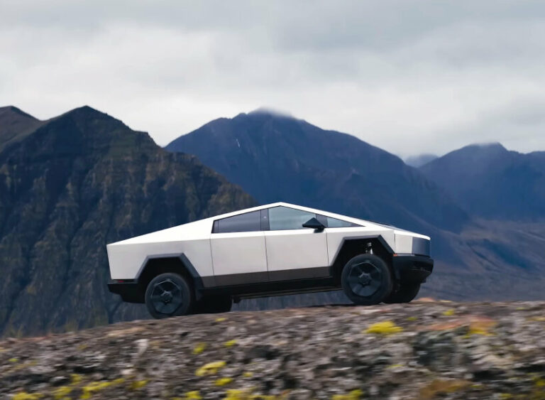 real-life tesla cybertruck is finally here along with three models and ...