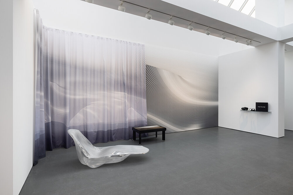 ben elliot and nagami's Xchair embodies metaverse aesthetics