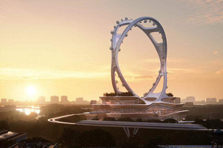 UNStudio to build world’s highest spokeless ferris wheel in seoul