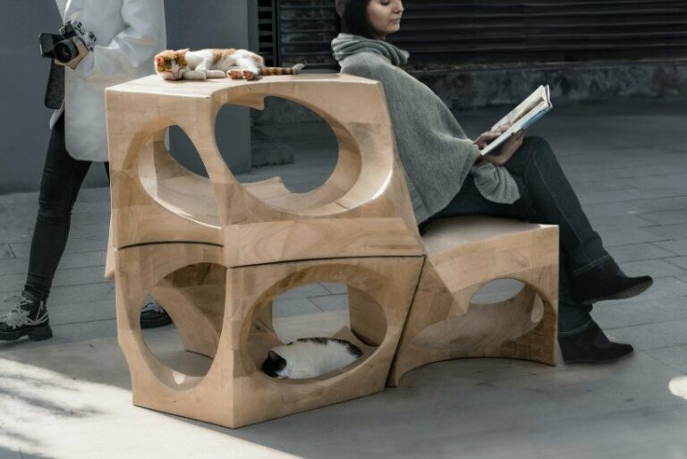 atelier alter architects' co-habitable object fosters human + animal ...
