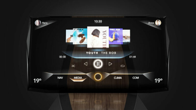 continental creates world’s first see-through car display in swarovski ...
