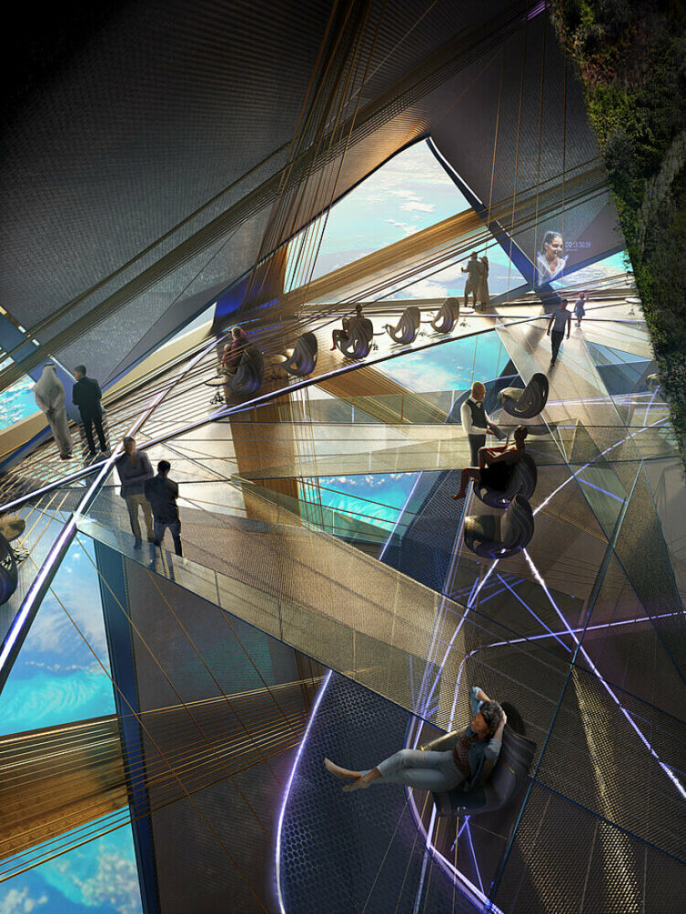 buckle up - here’s an elevator that can transport travelers and cargo ...