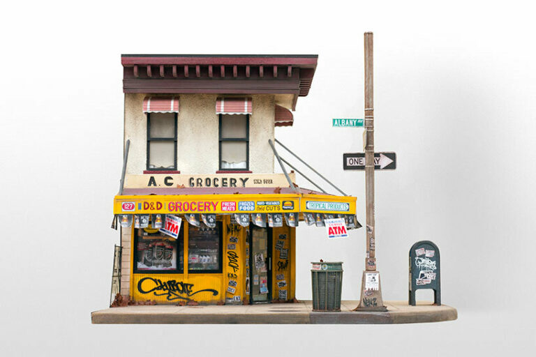 joshua smith's intricate miniature sculptures depict urban decay across ...