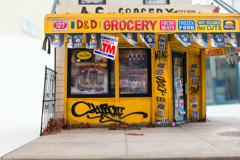 joshua smith's intricate miniature sculptures depict urban decay across ...