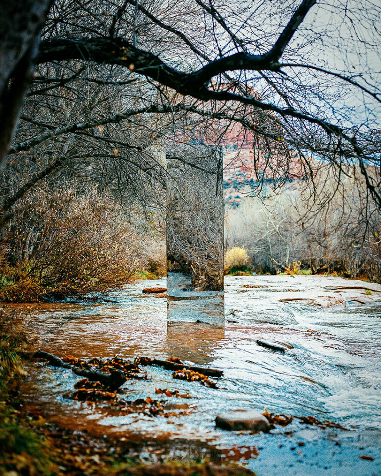 mirror monoliths reflect arizona natural parks in owen brown's award ...