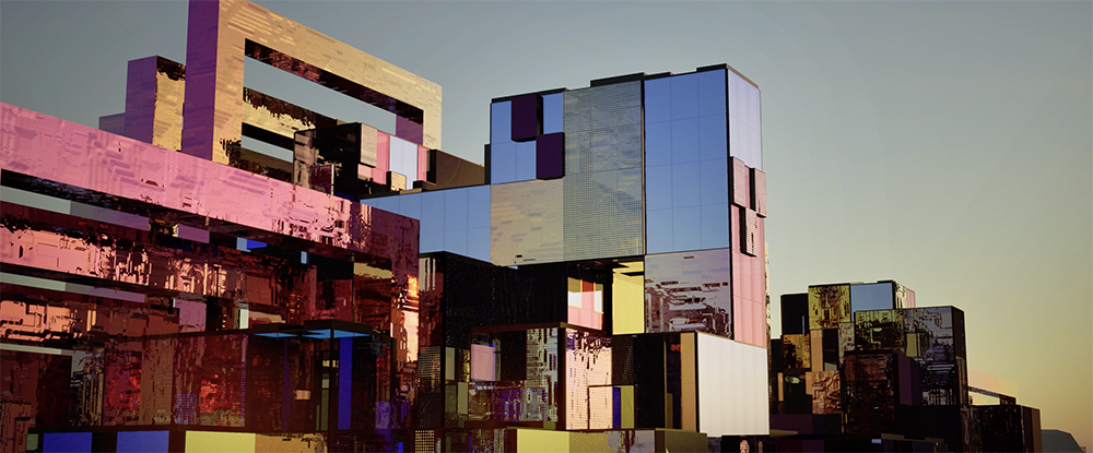 populous envisions mixed-use stadium cascading over qiddiya cliffs