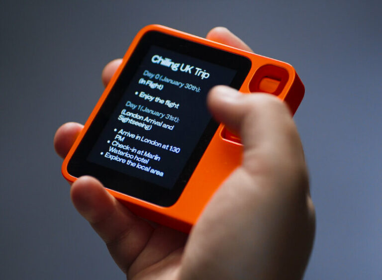 rabbit releases r1, an AI walkie-talkie that can plan itinerary, order ...