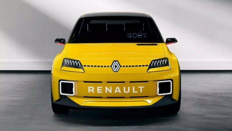 renault unveils glimpse at all-electric, retro-futuristic revamp of R5