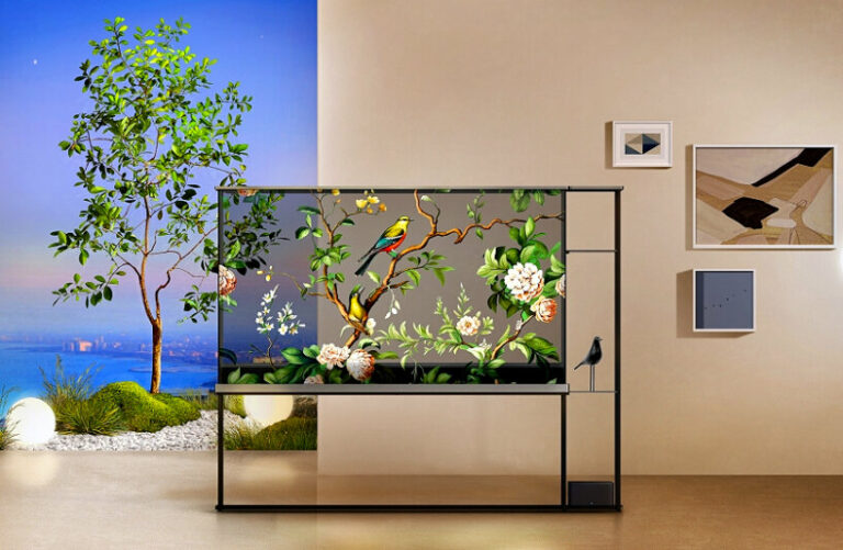 from LG to samsung, transparent LED displays that project films on ...