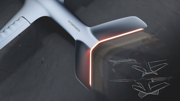 co-designed by BMW's designworks, sirius jet's hydrogen VTOL aircraft ...