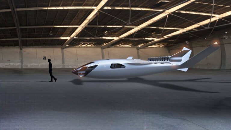 co-designed by BMW's designworks, sirius jet's hydrogen VTOL aircraft ...