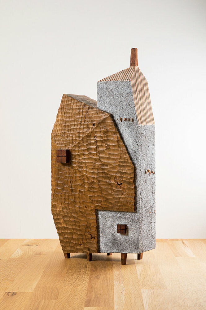 how japanese woodcarver yukihiro akama sculpts his tiny houses