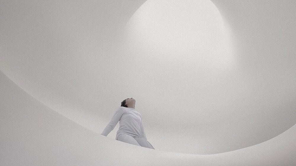 inside the shape-shifting ACROMNIA orbital hotel for space travel