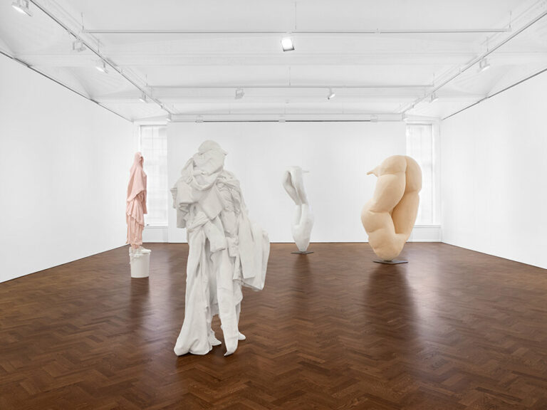 erwin wurm explores garments as surrogates at thaddaeus ropac