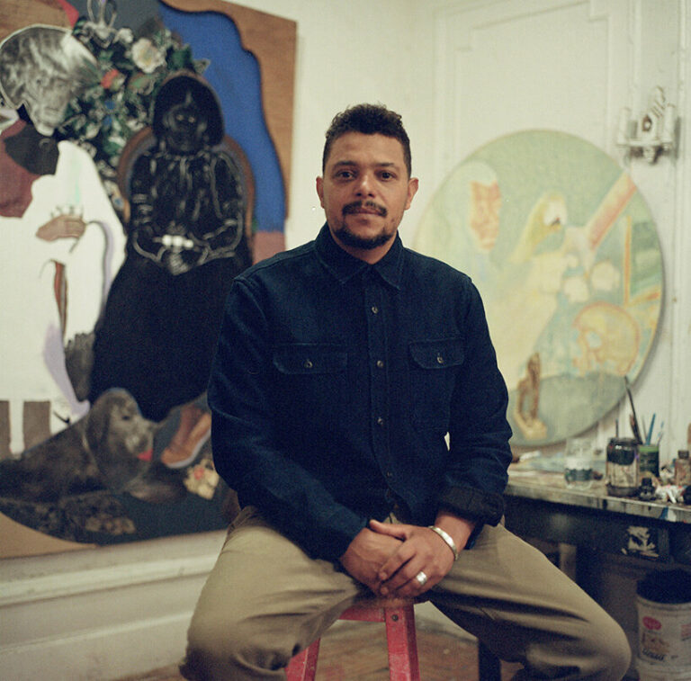 interview: artist david shrobe turns discarded materials into ...