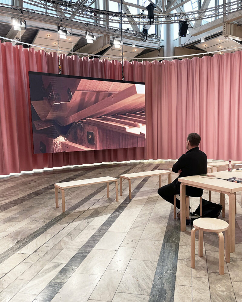 formafantasma's reading room is a reflection on ecology at stockholm design week