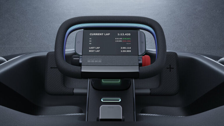 gopro gokart records the race from every angle using multiple cameras ...