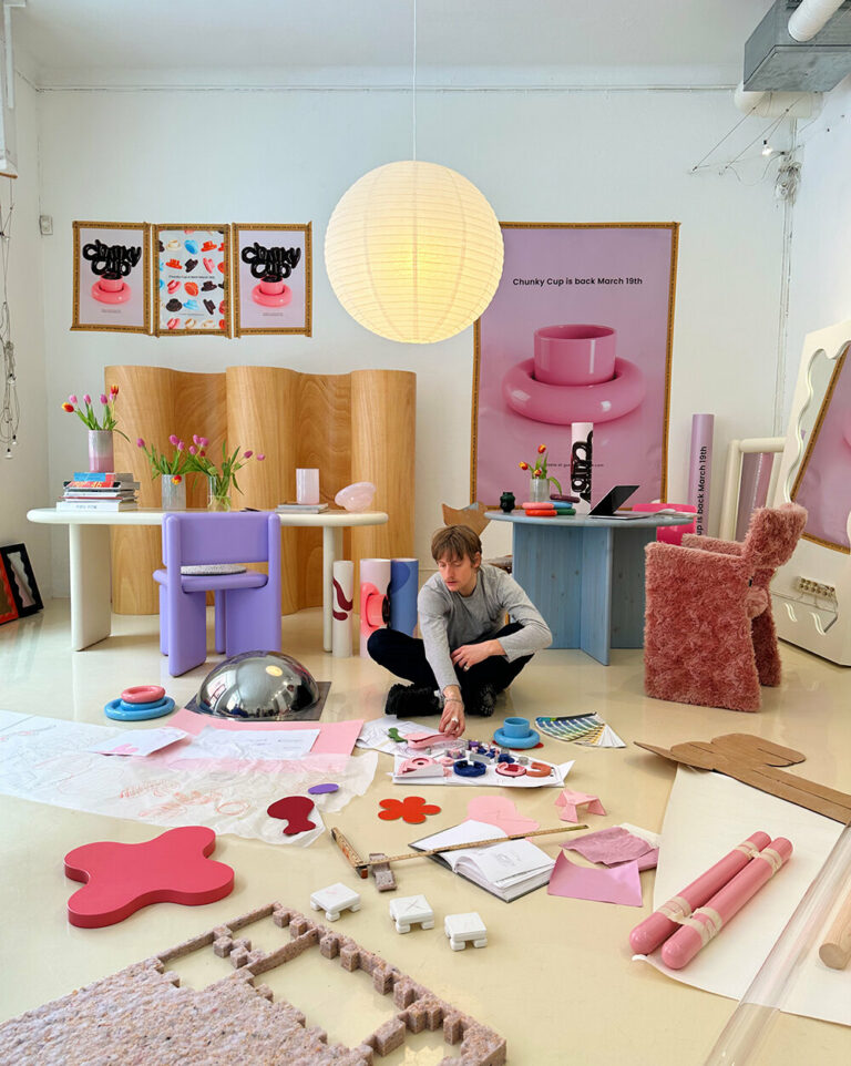 meeting gustaf westman - inside the swedish designer's bubbly world