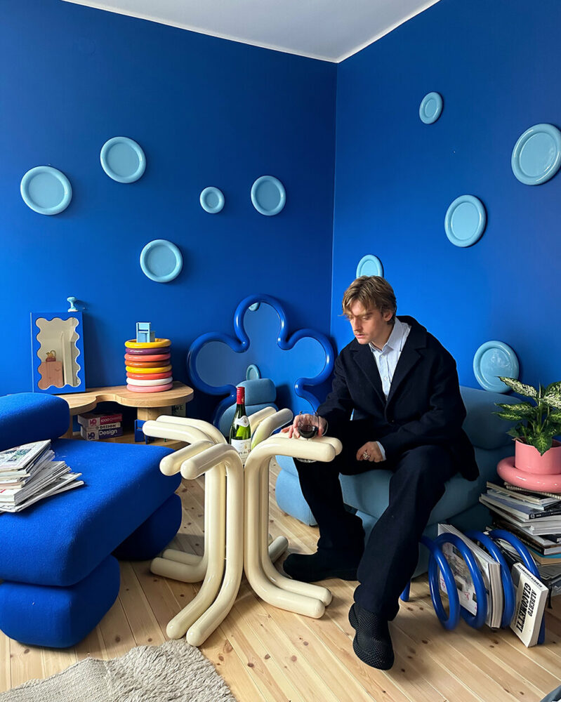 meeting gustaf westman - inside the swedish designer's bubbly world