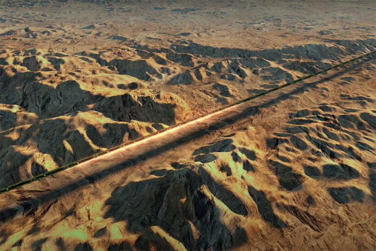 'we are committed.' NEOM's new video shows progress of THE LINE