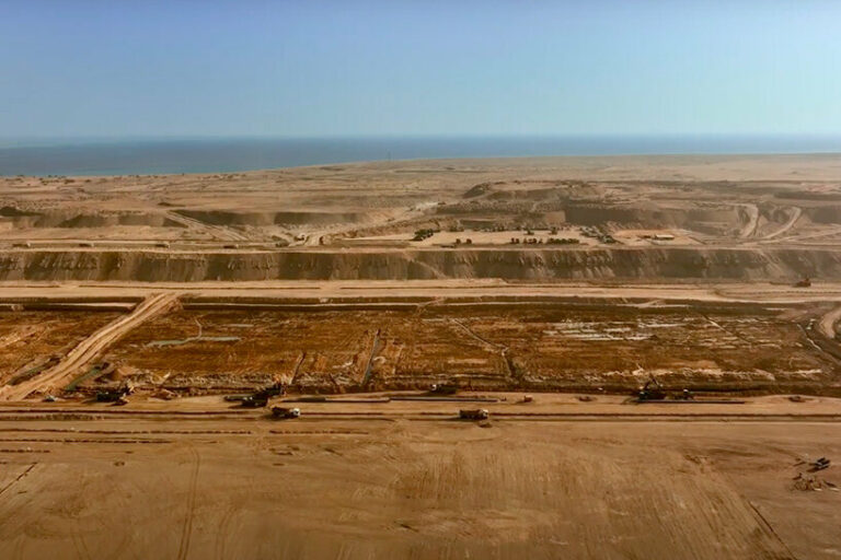 'we are committed.' NEOM's new video shows progress of THE LINE