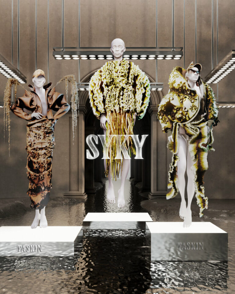 nicola formichetti brings mixed-reality 3D printed art and AI clothes to london fashion week