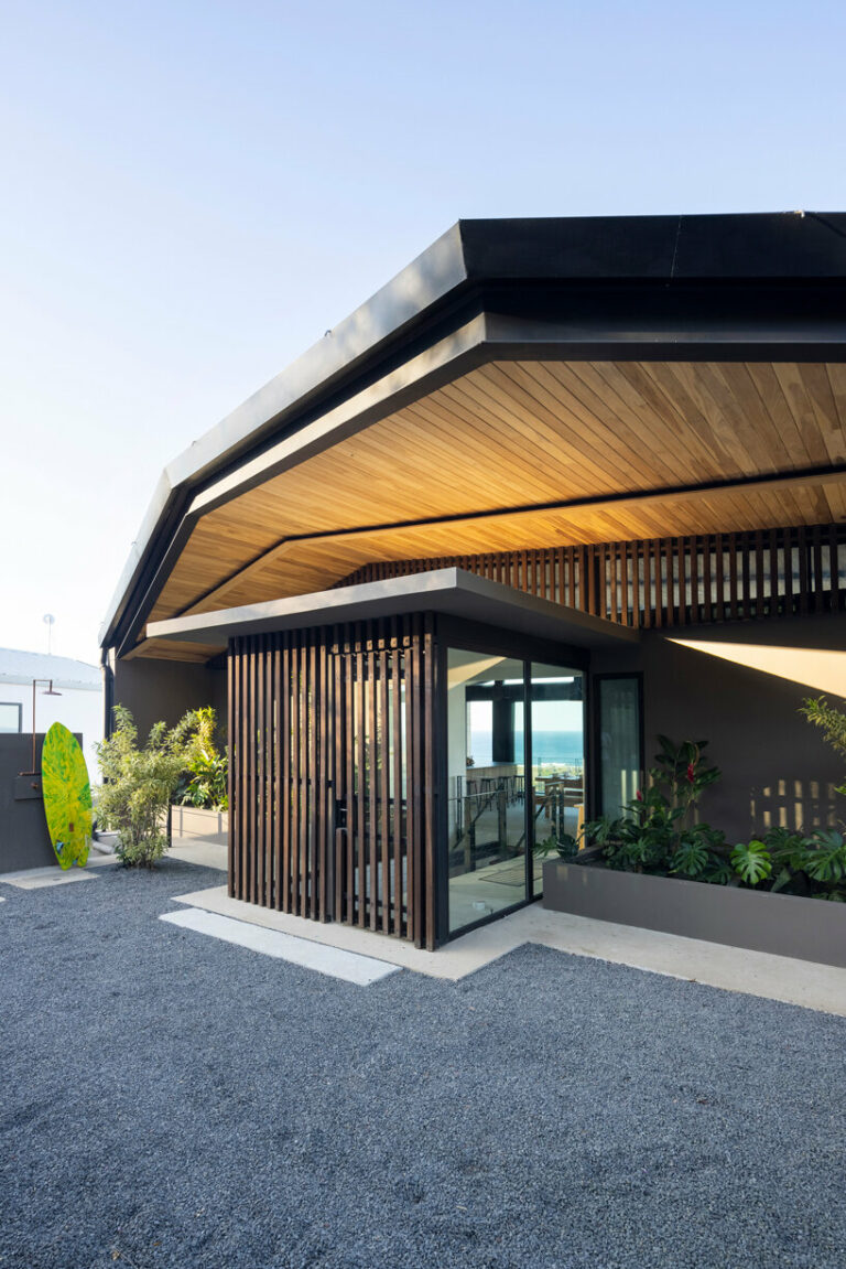 studio saxe perches sustainable villas among lush treetop jungle of ...