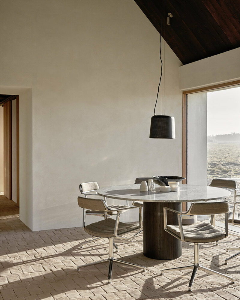 vipp curates minimalist retreat on denmark's 'cold hawaii' coast