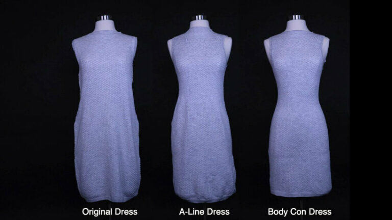 MIT's 4D knit dress and robot arm make custom clothing