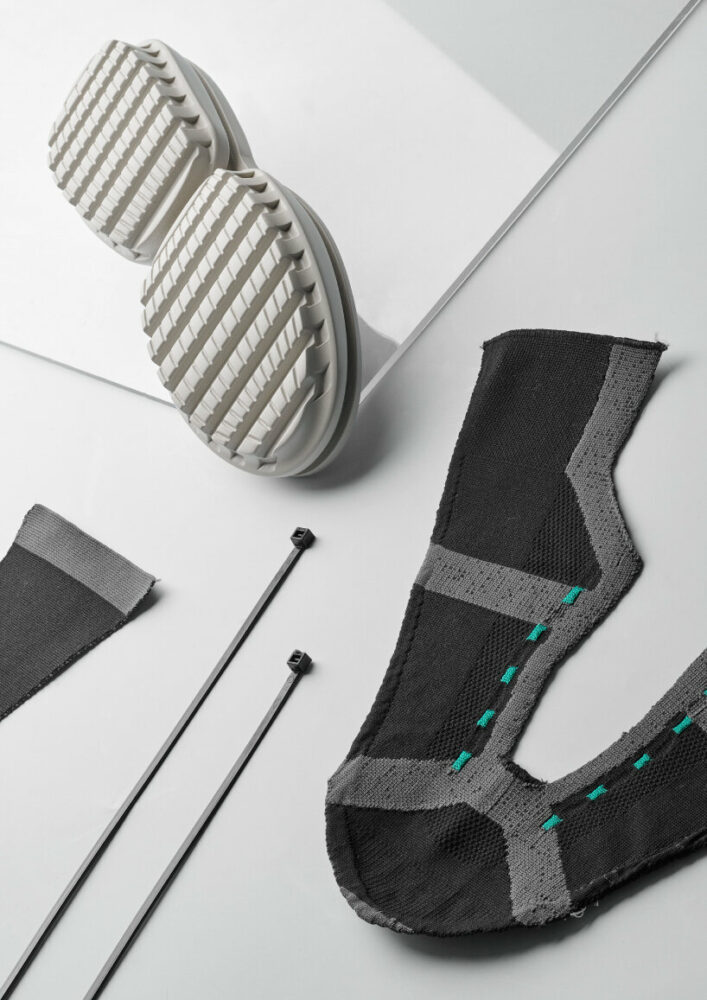 disassembly lab’s 3D knitted recyclable sneakers can be taken apart for ...