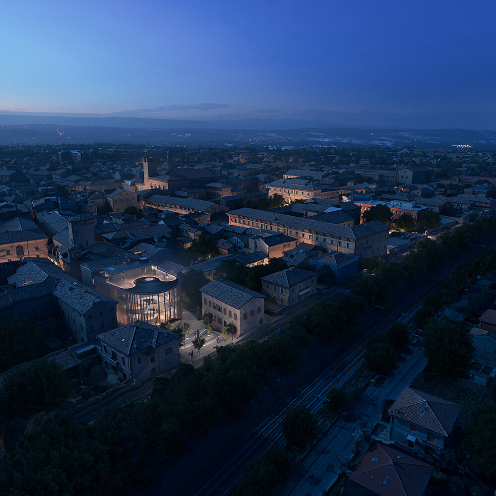 17th-century italian library to host transparent 'shrine' by mario ...