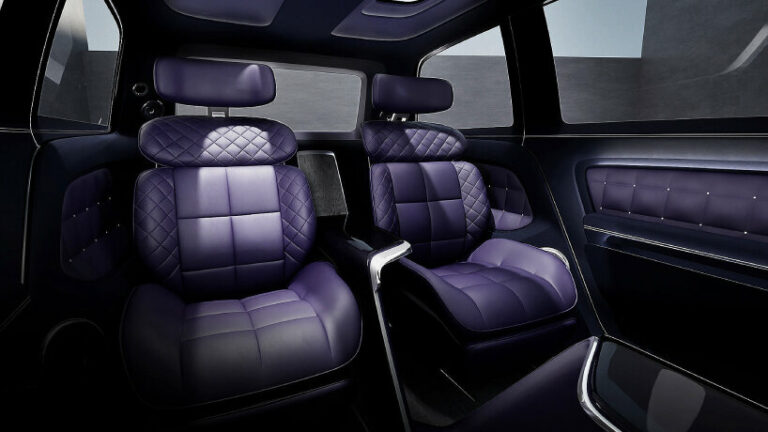 genesis’ latest neolun SUV has swiveling front seats and screens that ...